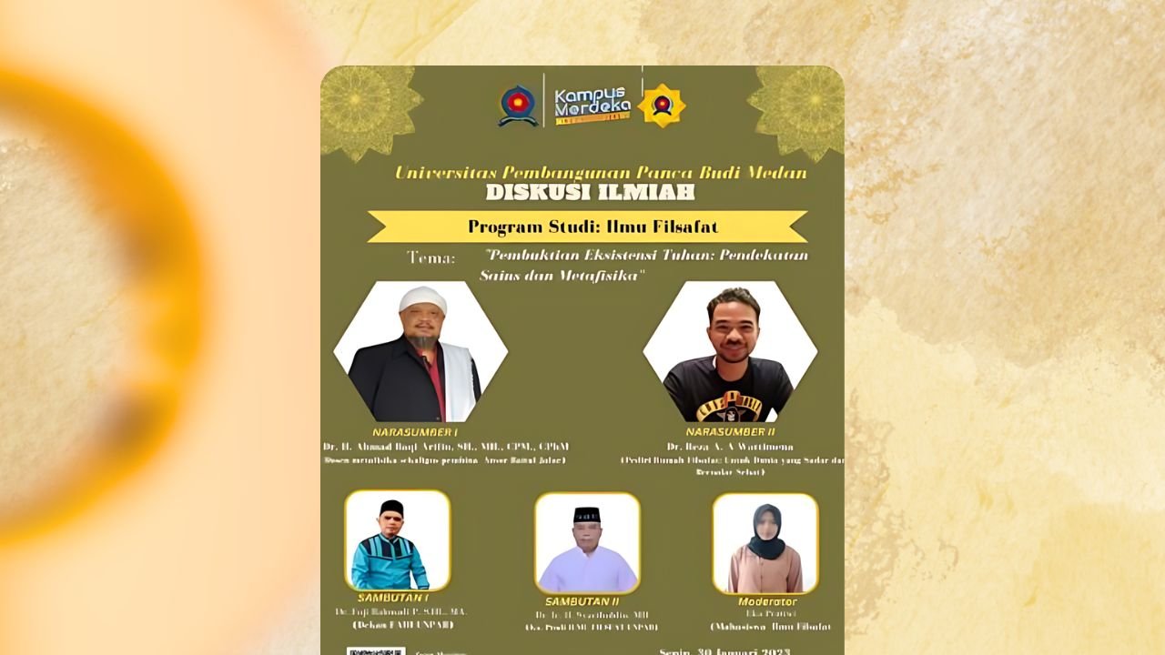 Diskusi Ilmiah "Eksistensi Keberadaan Tuhan Menurut Sains dan Teknologi ...